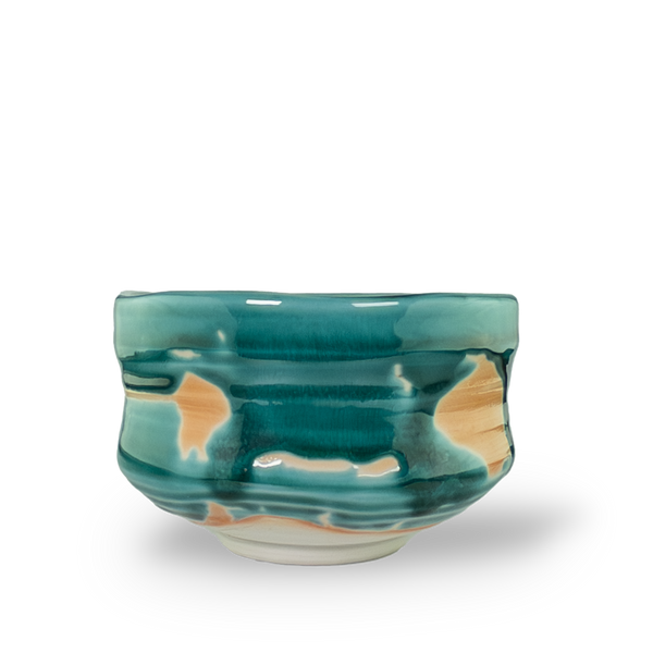Zero Japan Emerald Green Matcha Bowl - PekoeTea Edinburgh
